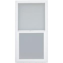 Performax™ 30"W x 60"H White Vinyl Single-Hung Window with Nailing ...
