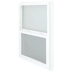 Performax™ 32"W x 38"H White Vinyl Single-Hung Window with Nailing ...
