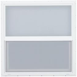 Performax™ 36"W x 36"H White Vinyl Single-Hung Window with Nailing ...