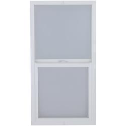 Performax™ 24-1/4"W x 46"H White Vinyl Single-Hung Replacement Window ...