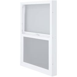 Performax™ 28-1/4"W x 38"H White Vinyl Single-Hung Replacement Window ...