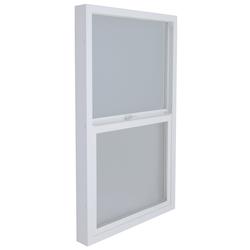 Performax™ 28-1/4"W x 46"H White Vinyl Single-Hung Replacement Window ...