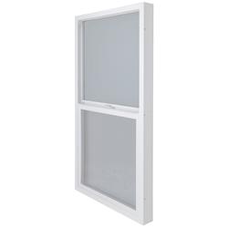 Performax™ 28-1/4"W x 54"H White Vinyl Single-Hung Replacement Window ...