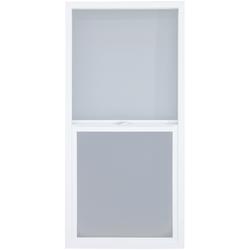 Performax™ 28-1/4"W x 58"H White Vinyl Single-Hung Replacement Window ...
