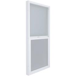 Performax™ 28-1/4"W x 62"H White Vinyl Single-Hung Replacement Window ...