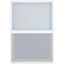 Performax™ 32-1/4"W x 46"H White Vinyl Single-Hung Replacement Window ...