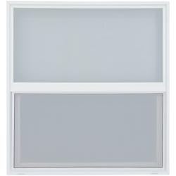 Performax™ 36-1/4"W x 38"H White Vinyl Single-Hung Replacement Window ...