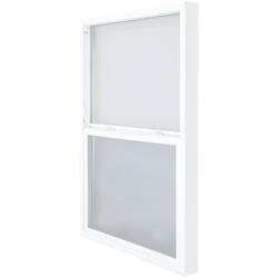 Performax™ 36-1/4"W x 54"H White Vinyl Single-Hung Replacement Window ...