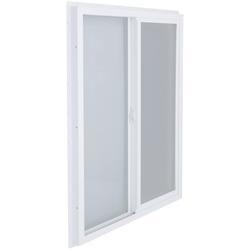 Performax™ 36"W x 48"H White Left Sliding Window with Nailing Flange at ...
