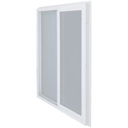Performax™ 36"W x 48"H White Left Sliding Window with Nailing Flange at ...
