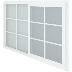 Performax™ 60"W x 36"H White Left Sliding Window with Nailing Flange ...