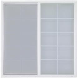 Performax™ 60"W x 60"H White Left Sliding Window with Nailing Flange ...