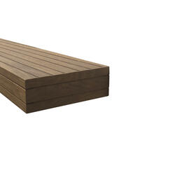 Designer's Image™ 12"W x 6"D Fir Wood Kona Floating Wall Shelf at Menards®