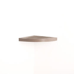 Designer's Image™ 14"W Driftwood Floating Corner Wall Shelf at Menards®