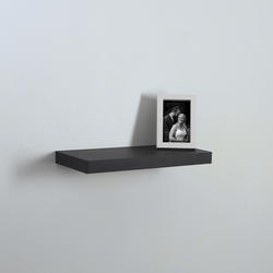 Designer's Image™ 17-7/8"W x 7-7/8"D Black Floating Wall Shelf at Menards®