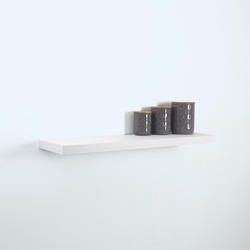 Designer's Image™ 35-3/8"W x 8-3/4"D White Floating Wall Shelf at Menards®