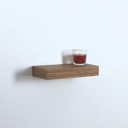Designer's Image™ 12"W x 6"D Fir Wood Kona Floating Wall Shelf at Menards®