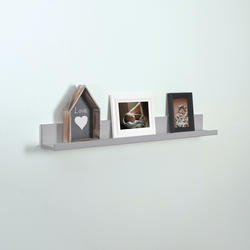 Designer's Image™ 35-3/8"W x 3-1/2"D Gray Picture Ledge Wall Shelf at ...