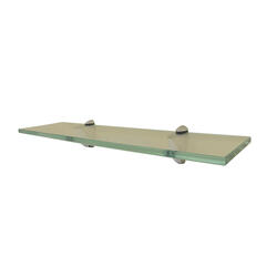 Designer's Image™ 23-5/8"W x 5-7/8"D Glass Wall Shelf at Menards®
