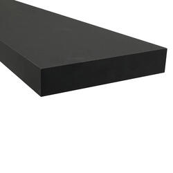 Designer's Image™ 35-3/8"W x 8-3/4"D Black Floating Wall Shelf at Menards®