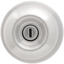Tru-Bolt® Dublin Bed & Bath Privacy Door Knob in Satin Chrome at Menards®