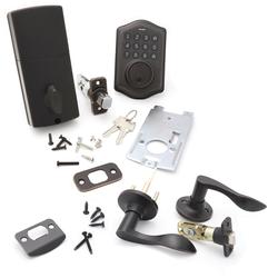 Tru-Bolt® Trinidad Oil Rubbed Bronze New Classic Electronic Keypad Door ...