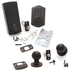 Tru-Bolt® Dublin New Classic Electronic Keypad Door Deadbolt and ...