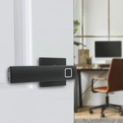 Tru-Bolt® Pegasus Matte Black Biometric Interior Door Lever at Menards®