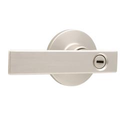 Tru-Bolt® Lowell Satin Nickel Privacy Door Lever at Menards®