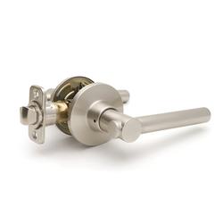 Tru-Bolt® Lansing Satin Nickel Passage Door Lever at Menards®