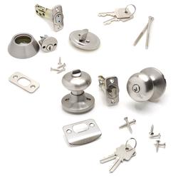 Tru-Bolt® Glendale Satin Nickel Entry Door Knob and Door Deadbolt at ...