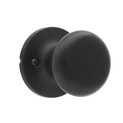 Tru-Bolt® Glendale Matte Black Passage Door Knob at Menards®