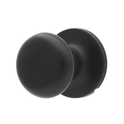 Tru-Bolt® Glendale Matte Black Passage Door Knob at Menards®