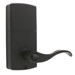 Tru-Bolt® New Classic Electronic Trinidad Lever with Keypad in Matte ...