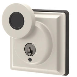 Tru-Bolt® Luna Satin Nickel Biometric Interior Deadbolt at Menards®