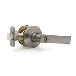 Tru-Bolt® Lowell Pewter Privacy Door Lever at Menards®