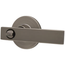 Tru-Bolt® Lowell Pewter Privacy Door Lever at Menards®