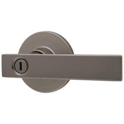 Tru-Bolt® Lowell Pewter Privacy Door Lever at Menards®