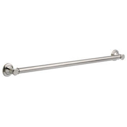 Delta® Traditional 36" x 1-1/4" Brilliance Stainless Steel Grab Bar at ...