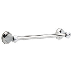 Delta® Transitional 18" x 1-1/4" Polished Chrome Grab Bar at Menards®
