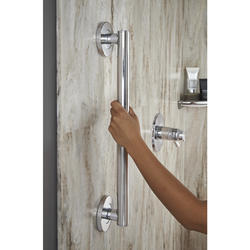 Delta® Contemporary 18" x 1-1/4" Polished Chrome Grab Bar at Menards®