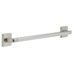 Delta® Angular Modern 24" x 1-1/4" Brilliance Stainless Steel Grab Bar ...