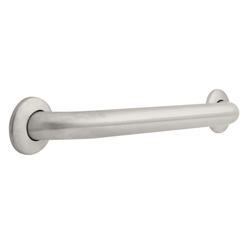 Delta® 18" x 1-1/2" Stainless Steel Concealed Screw Grab Bar at Menards®