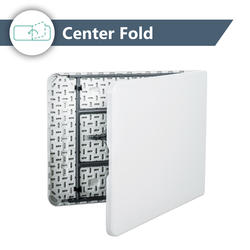 Peakform® 6' Fold-in-Half Banquet Table at Menards®