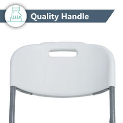 Peakform® White Resin Folding Chair - 400 lb Capacity at Menards®