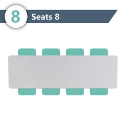 Peakform® Heavy-Duty 8' Folding Banquet Table at Menards®