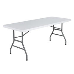Peakform® Heavy-Duty 6' Folding Banquet Table at Menards®