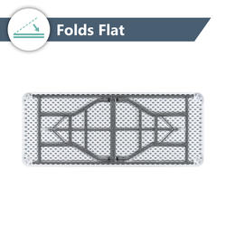 Peakform® Heavy-Duty 6' Folding Banquet Table at Menards®