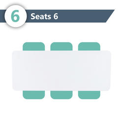 Peakform® Heavy-Duty 6' Folding Banquet Table at Menards®