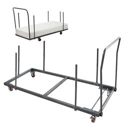 Peakform® 6' Gray Folding Banquet Table Cart at Menards®